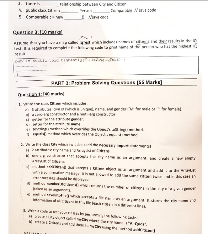 Solved Read the following questions and choose the best | Chegg.com