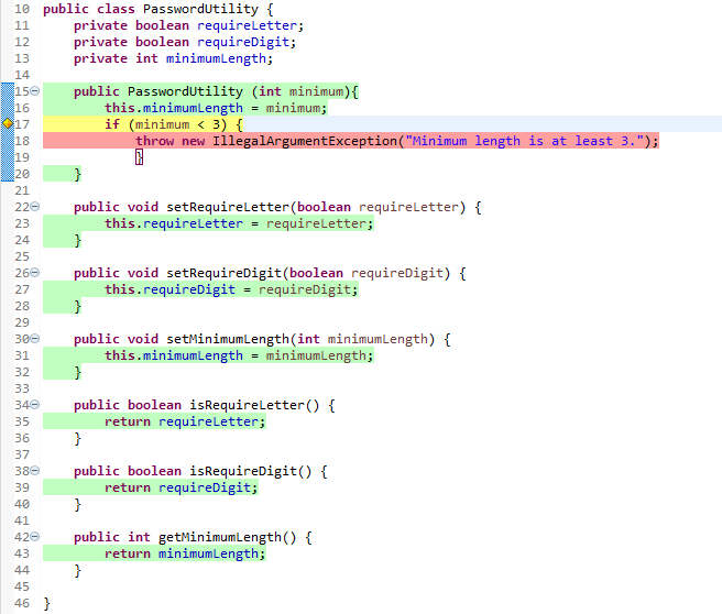Solved JAVAImplement a one parameter constructor for the | Chegg.com