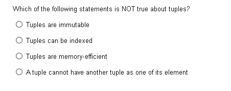 Solved Which of the following statements is NOT true about | Chegg.com
