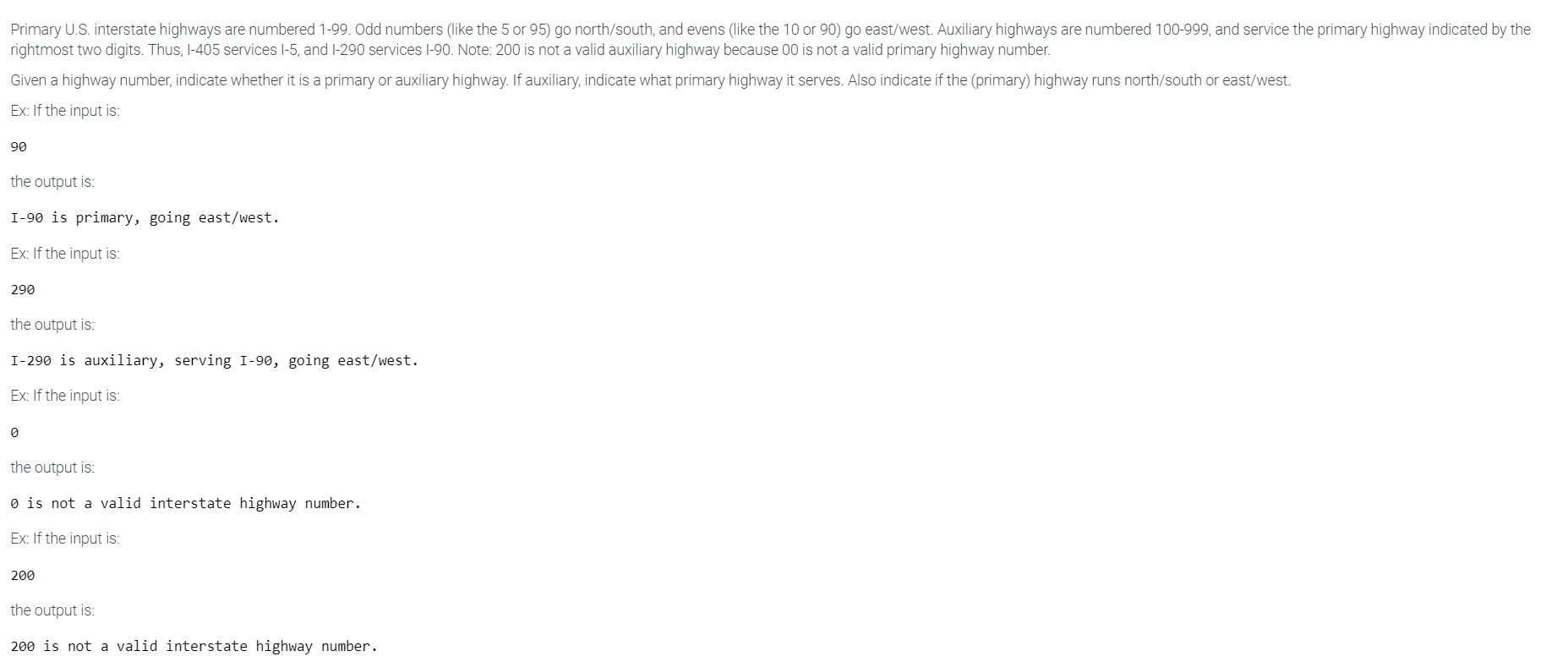 Solved rightmost two digits. Thus, I-405 services I-5, and | Chegg.com