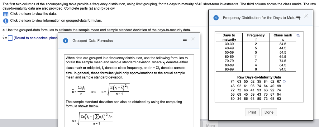 Solved The First Two Columns Of The Accompanying Table 