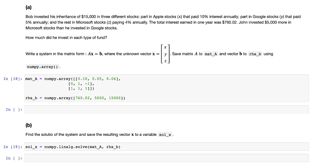 Solved This Is My Python Homework And I Need Help On Part A