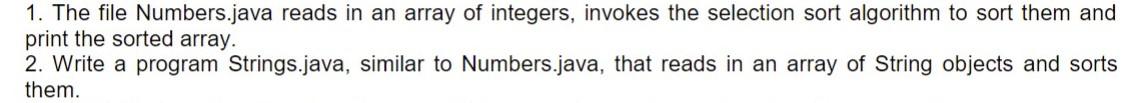 Solved import java.util.Scanner; public class Numbers { | Chegg.com