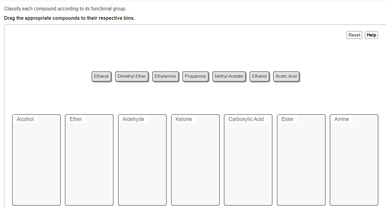 Solved Classify each compound according to its functional | Chegg.com