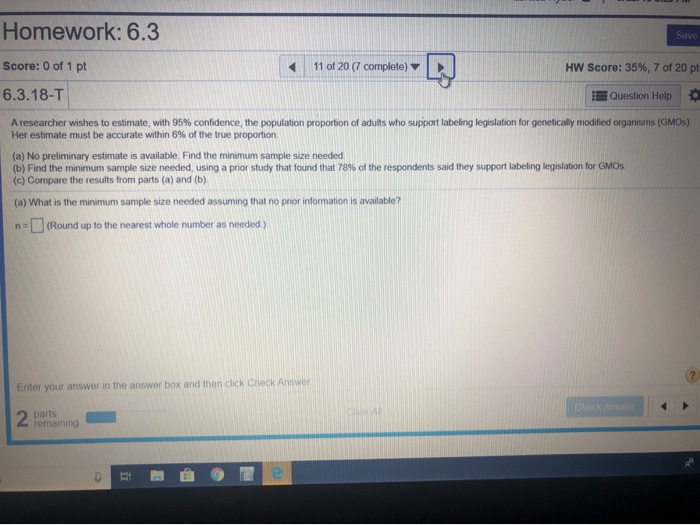 Solved Homework 6 3 Save Score 0 Of 1 Pt 11 Of 20 7