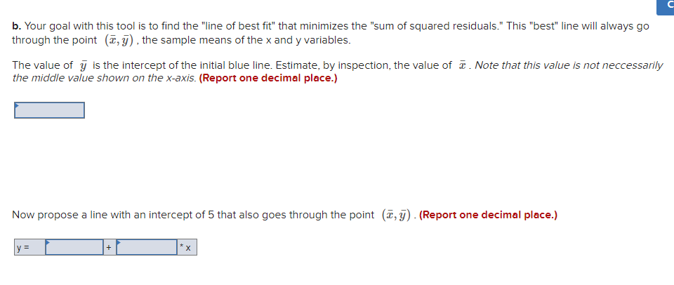 Interact with the above tool as instructed, and | Chegg.com