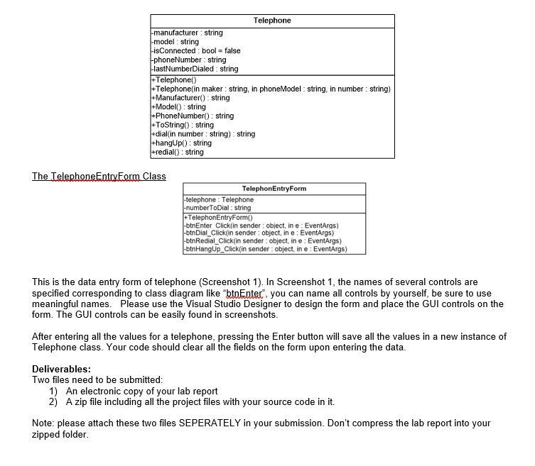 Solved ITS 245 - Integrative Programming Lab 08 - First GUI | Chegg.com