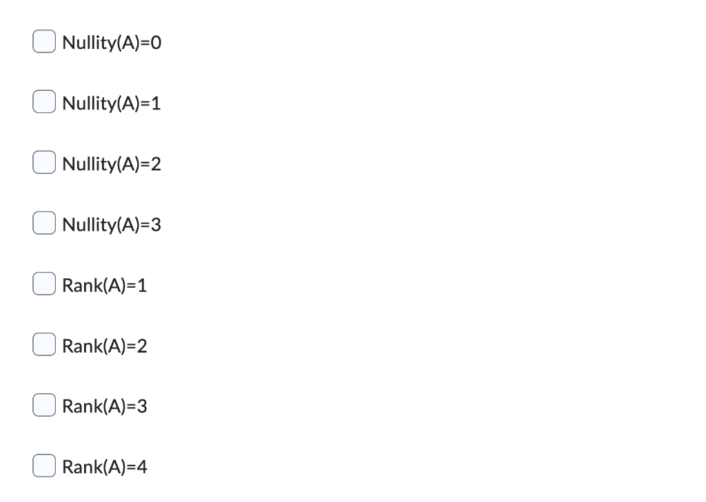Solved A Question 7 (2 points) Retake question Given A= | Chegg.com