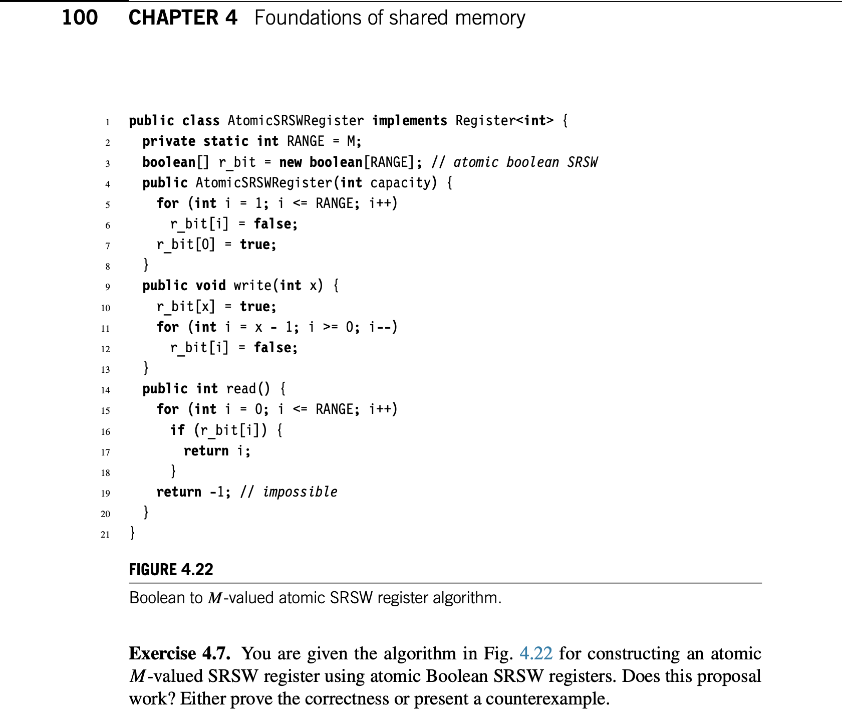 Solved You are given the algorithm in Fig. 4.22 for | Chegg.com