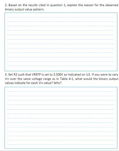 Design an 8-bit ADC circuit that utilizes LEDs to | Chegg.com