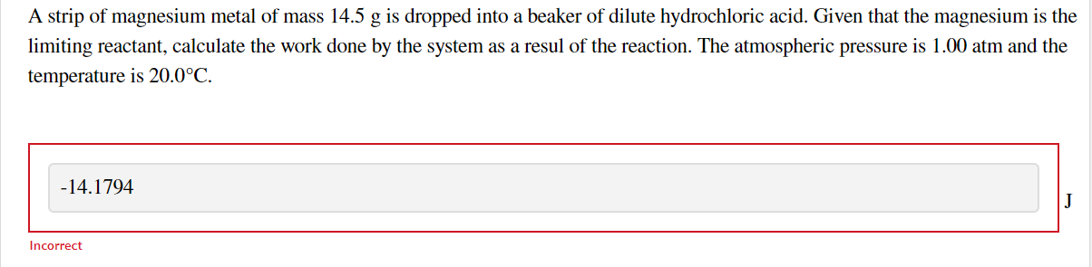 Solved A strip of magnesium metal of mass 14.5g ﻿is dropped | Chegg.com