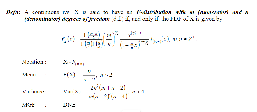 Solved Defn: A continuous r.v. X is said to have an | Chegg.com