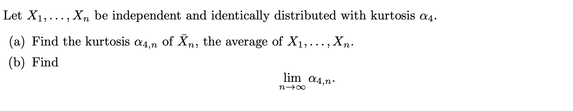 Solved Let X1,..., Xn be independent and identically | Chegg.com