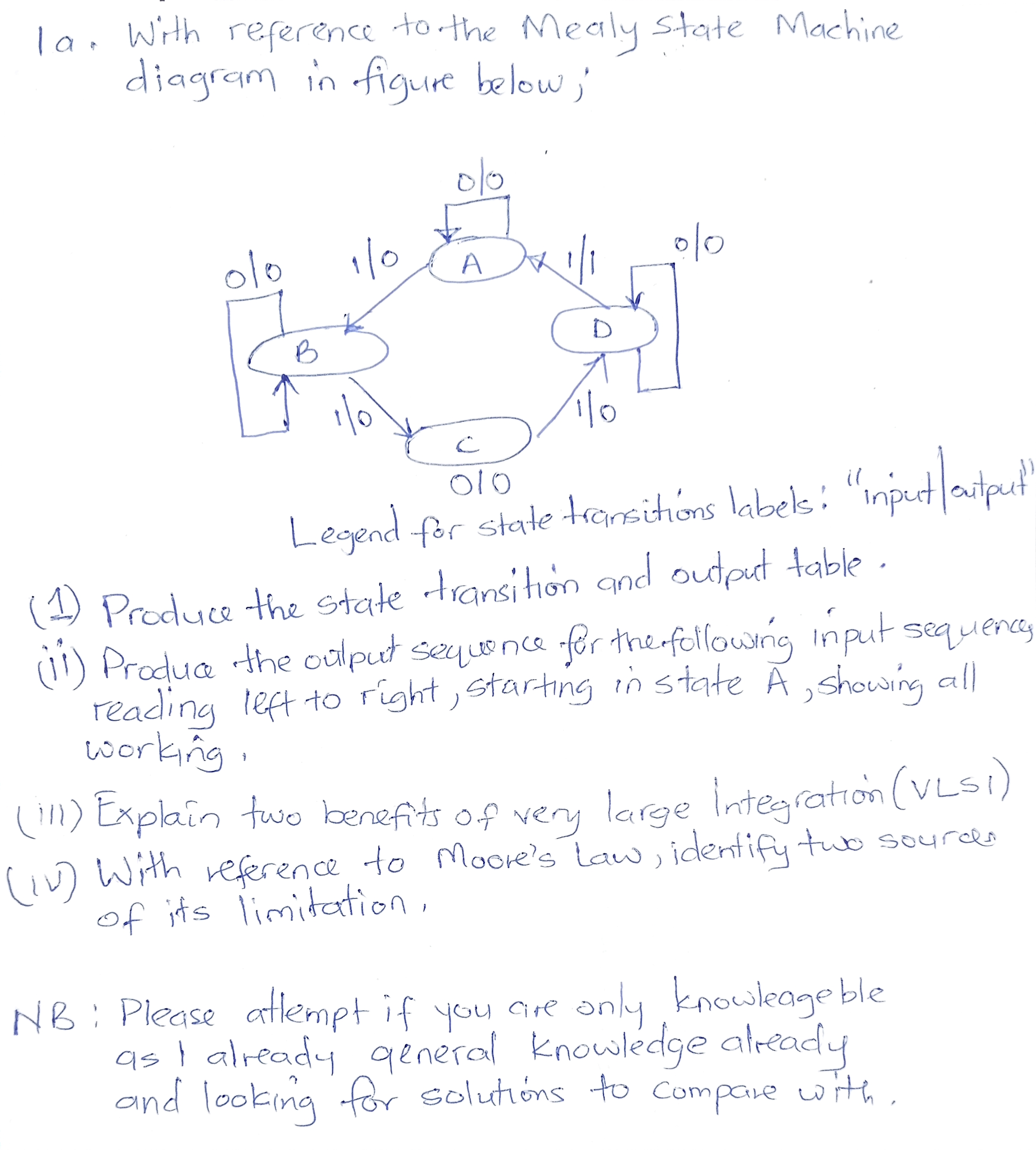Mealy Machine Z Output State Diagram Finite Moore Mealy Fsm