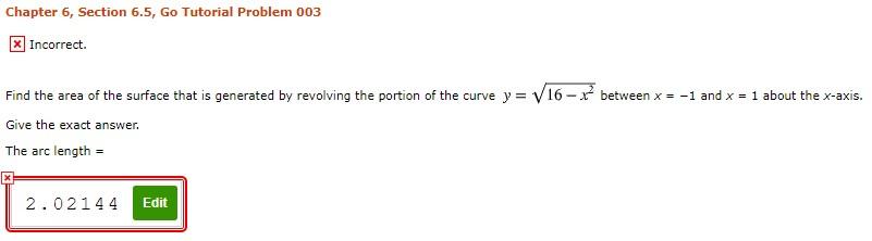 Solved Chapter 6, Section 6.5, Go Tutorial Problem 003 | Chegg.com