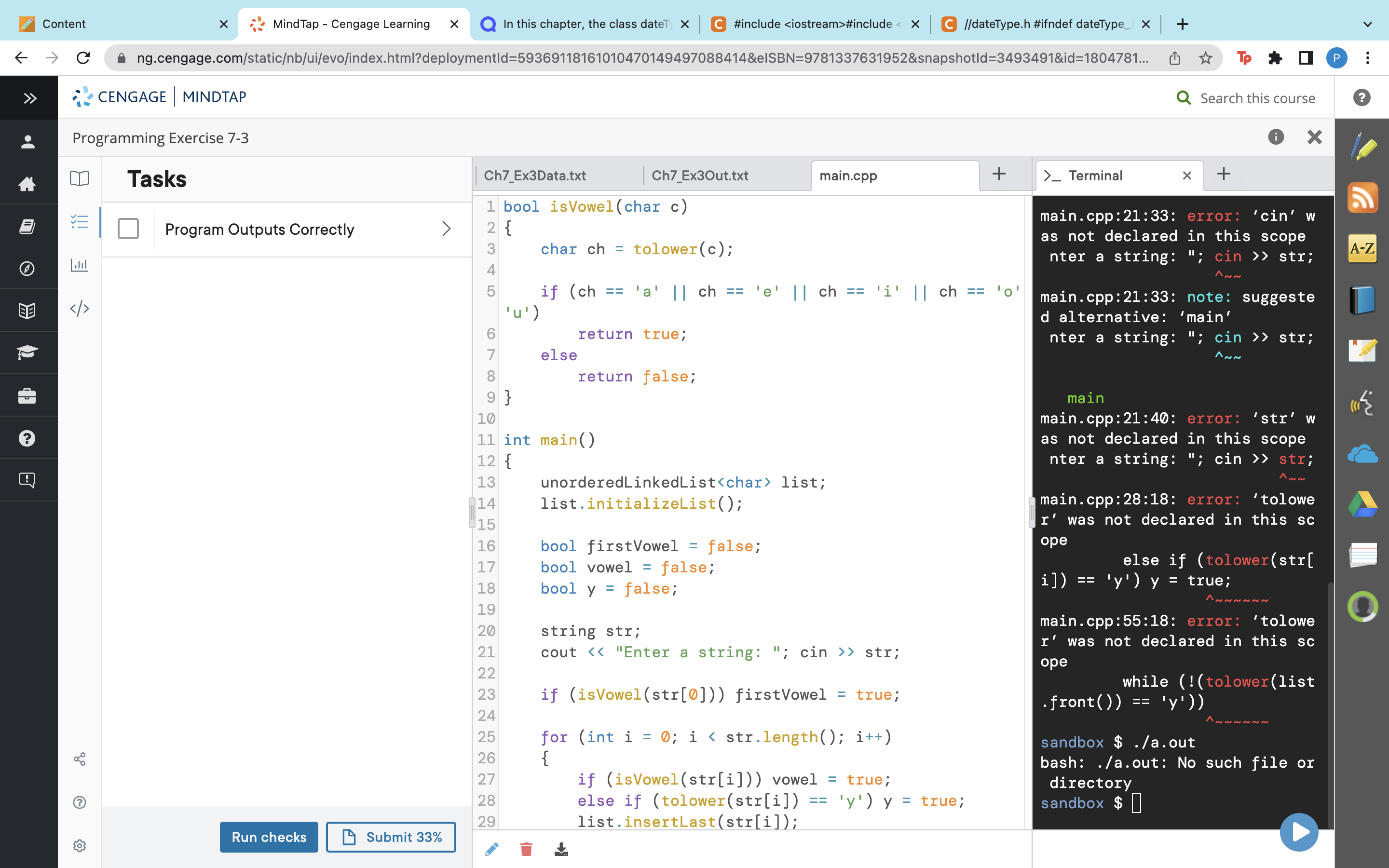 Solved this the code i pasted from chegg//dateType.h #ifndef | Chegg.com