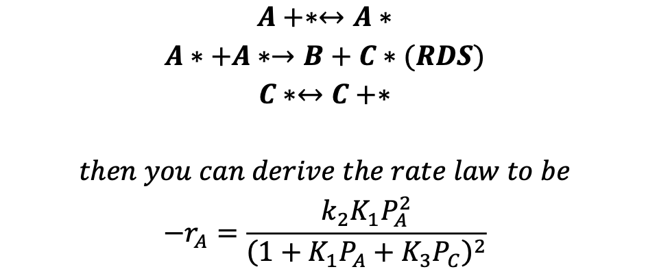 Solved can you show step by step how to get the rate -rA | Chegg.com