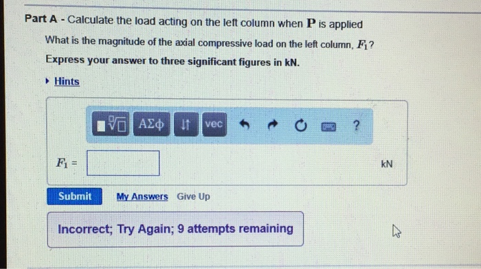 Solved Statically Indeterminate Axially Loaded Member | Chegg.com