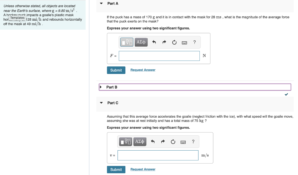 Solved Three identical blocks connected by ideal (massless) | Chegg.com