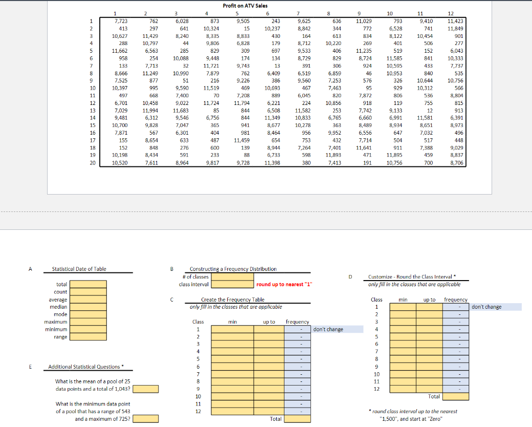 B \table[[Constructing a Frequency | Chegg.com