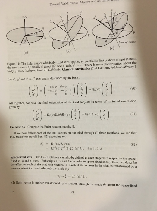 and an Tutorial VAM: Vector Algebra Line of nodes | Chegg.com