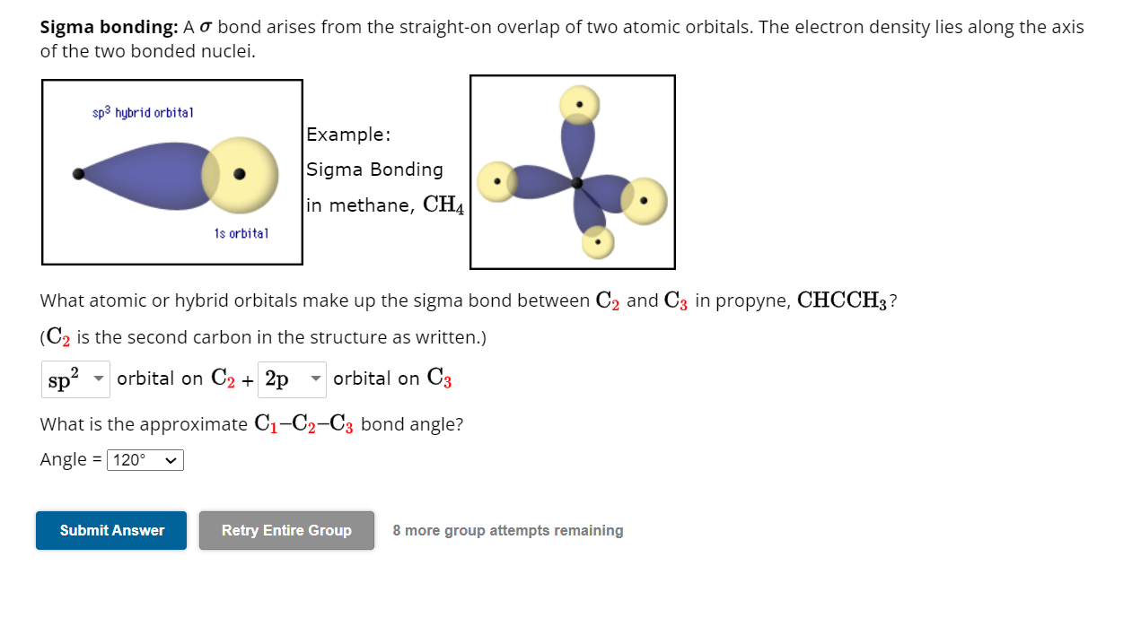 Solved Sigma bonding: A σ bond arises from the straight-on | Chegg.com