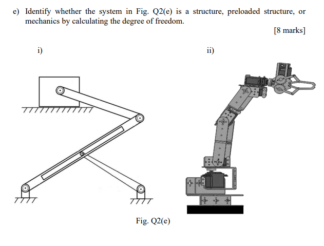 Solved e) Identify whether the system in Fig. 22(e) is a | Chegg.com
