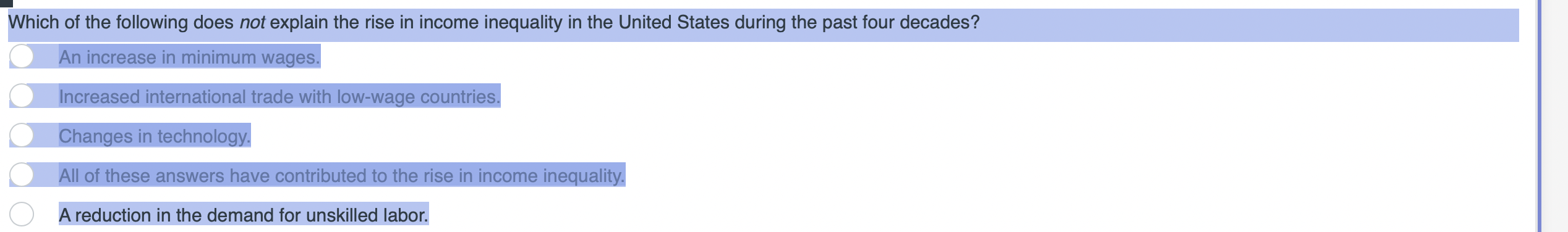 Solved Which of the following does not explain the rise in | Chegg.com