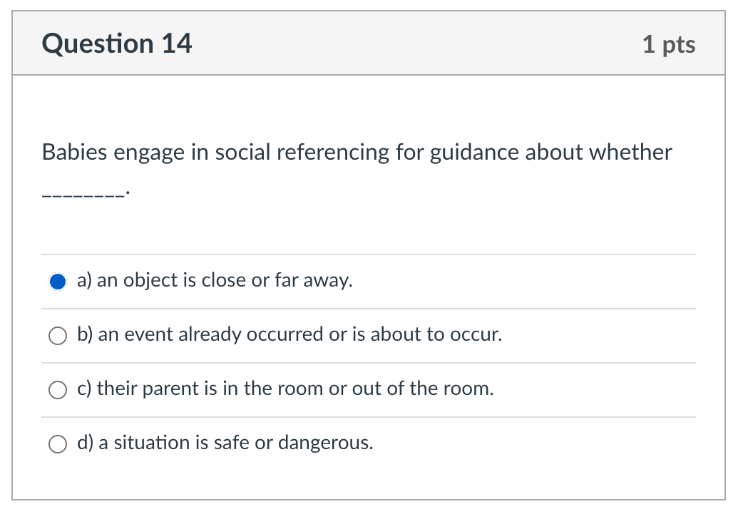 Solved Question 49 1 pts The case of David Reimer refers to | Chegg.com