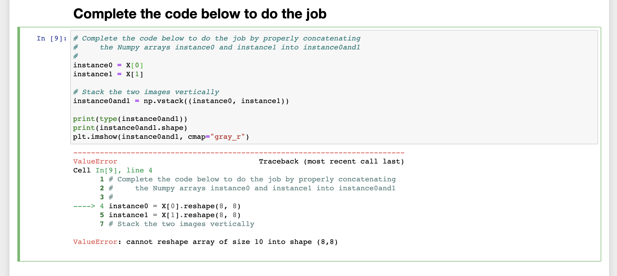 I need help completing these exercises in Python all | Chegg.com