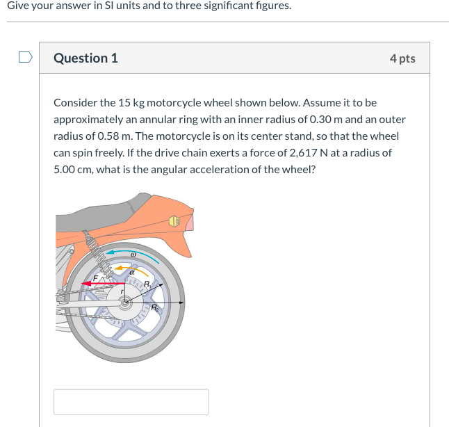 Solved Give your answer in Sl units and to three significant | Chegg.com