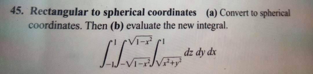 Solved 4. Rectangular to cylindrical coordinates (a) Convert | Chegg.com