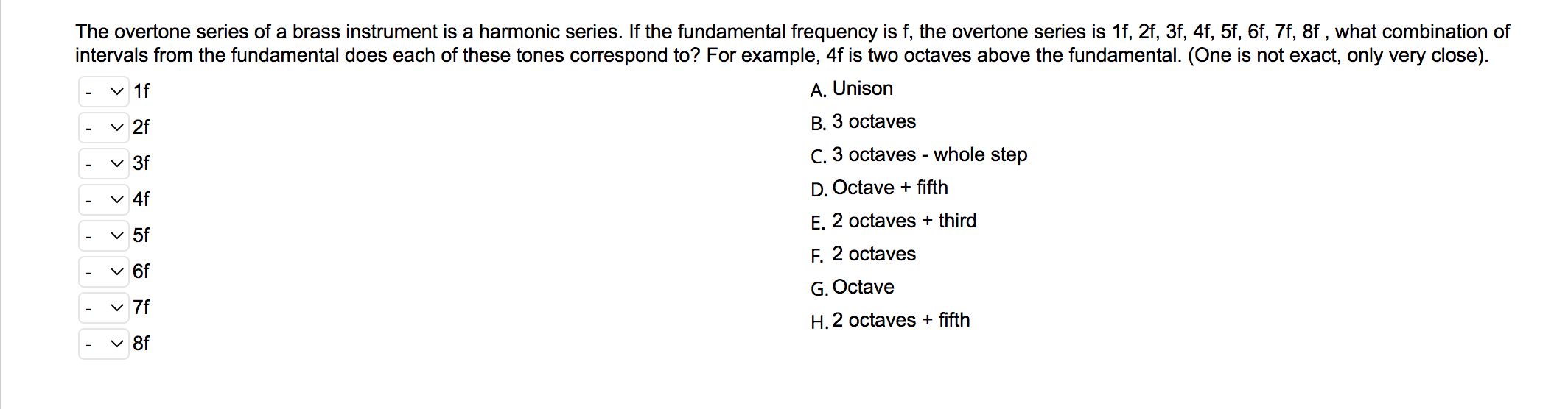 Solved The overtone series of a brass instrument is a | Chegg.com