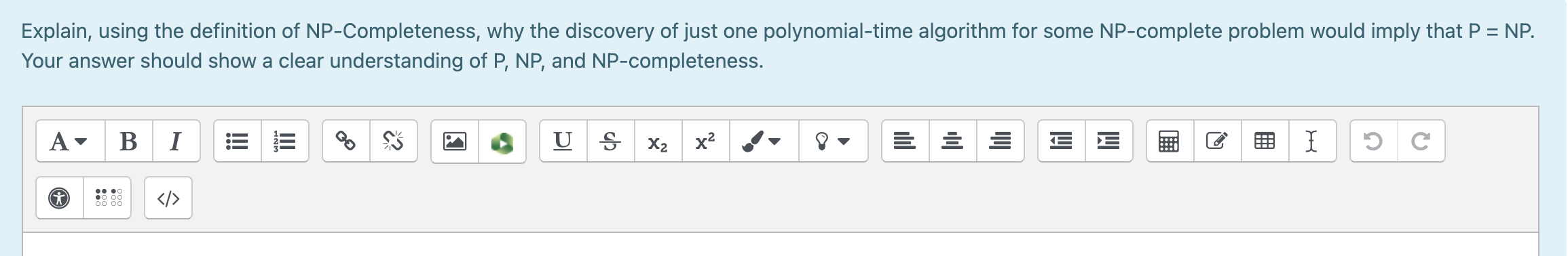 Solved Explain, using the definition of NP-Completeness, why | Chegg.com