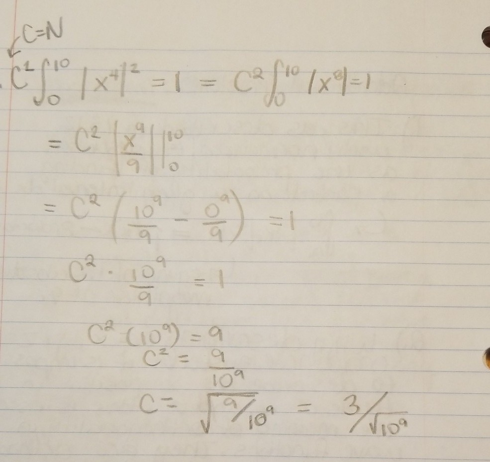 Solved The following wavefunction is defined from 0 to 10: | Chegg.com