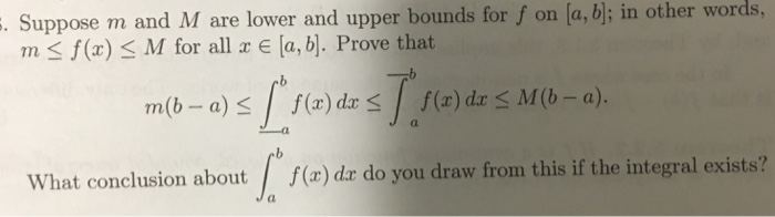 Solved If f is a bounded function defined on a closed | Chegg.com