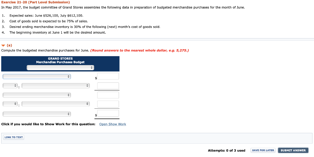 Solved Exercise 21-20 (Part Level Submission) In May 2017, | Chegg.com