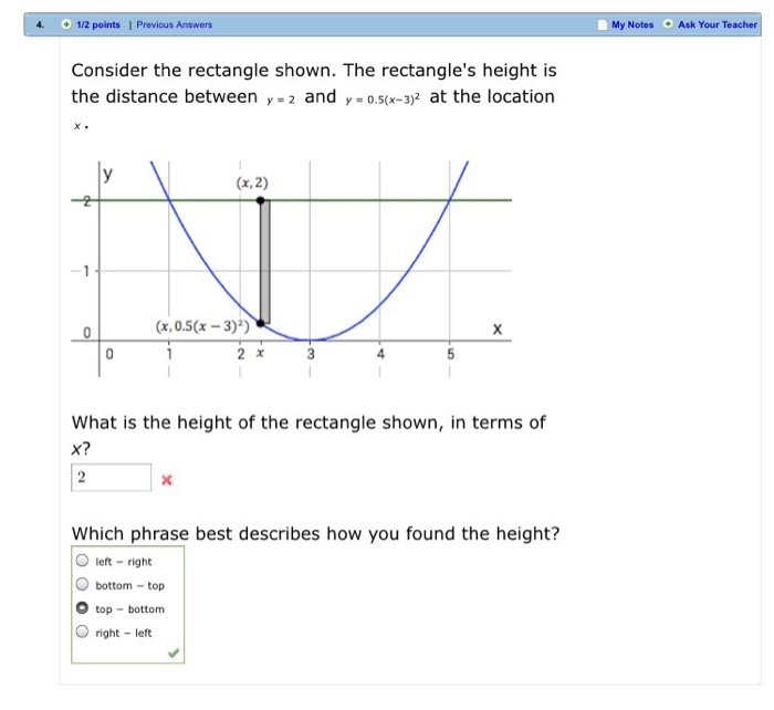 Solved 4. 1/2 points I Previous Answers My Notes Ask Your Te | Chegg.com Solved 4. 1/2 points I Previous Answers My Notes Ask Your Te | Chegg.com