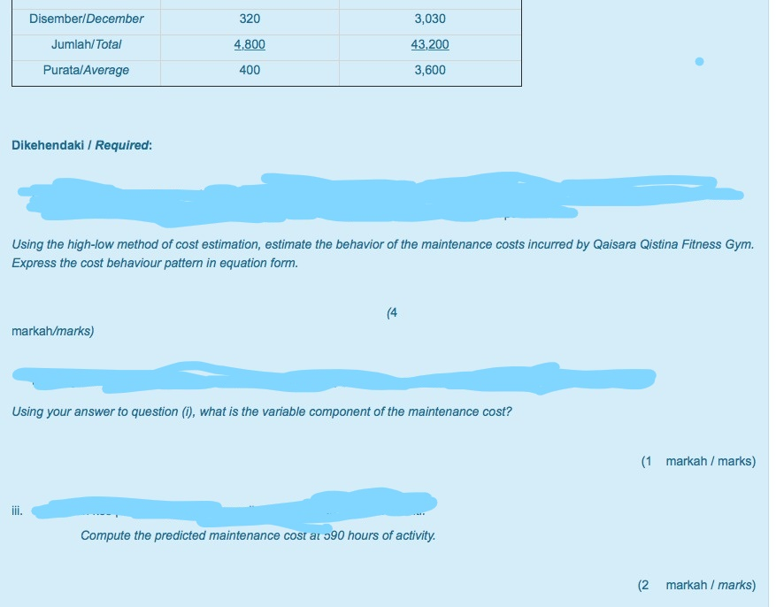 Solved Qaisara Qistina Fitness Gym operates a chain of | Chegg.com