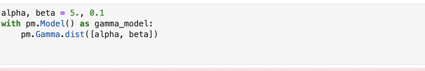 I'm trying to use pymc in python to code to define a | Chegg.com