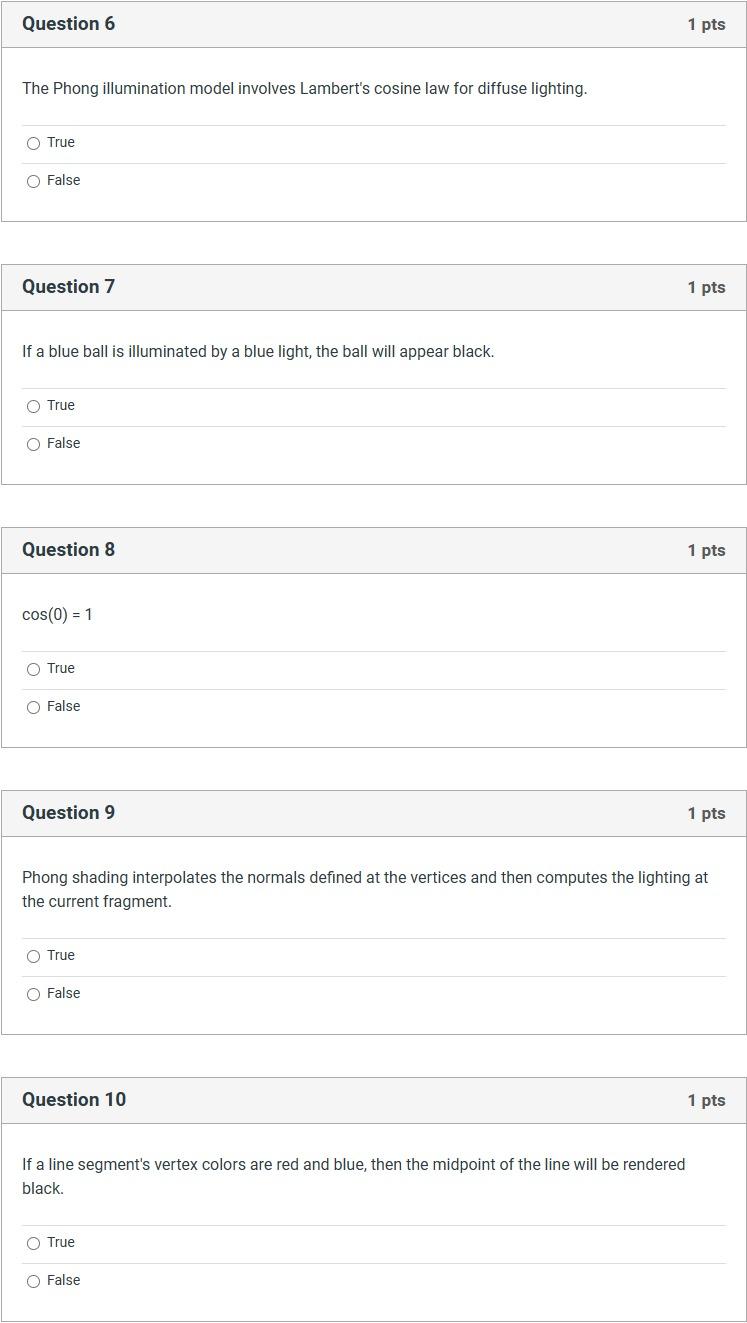Solved The Phong illumination model involves Lambert's | Chegg.com