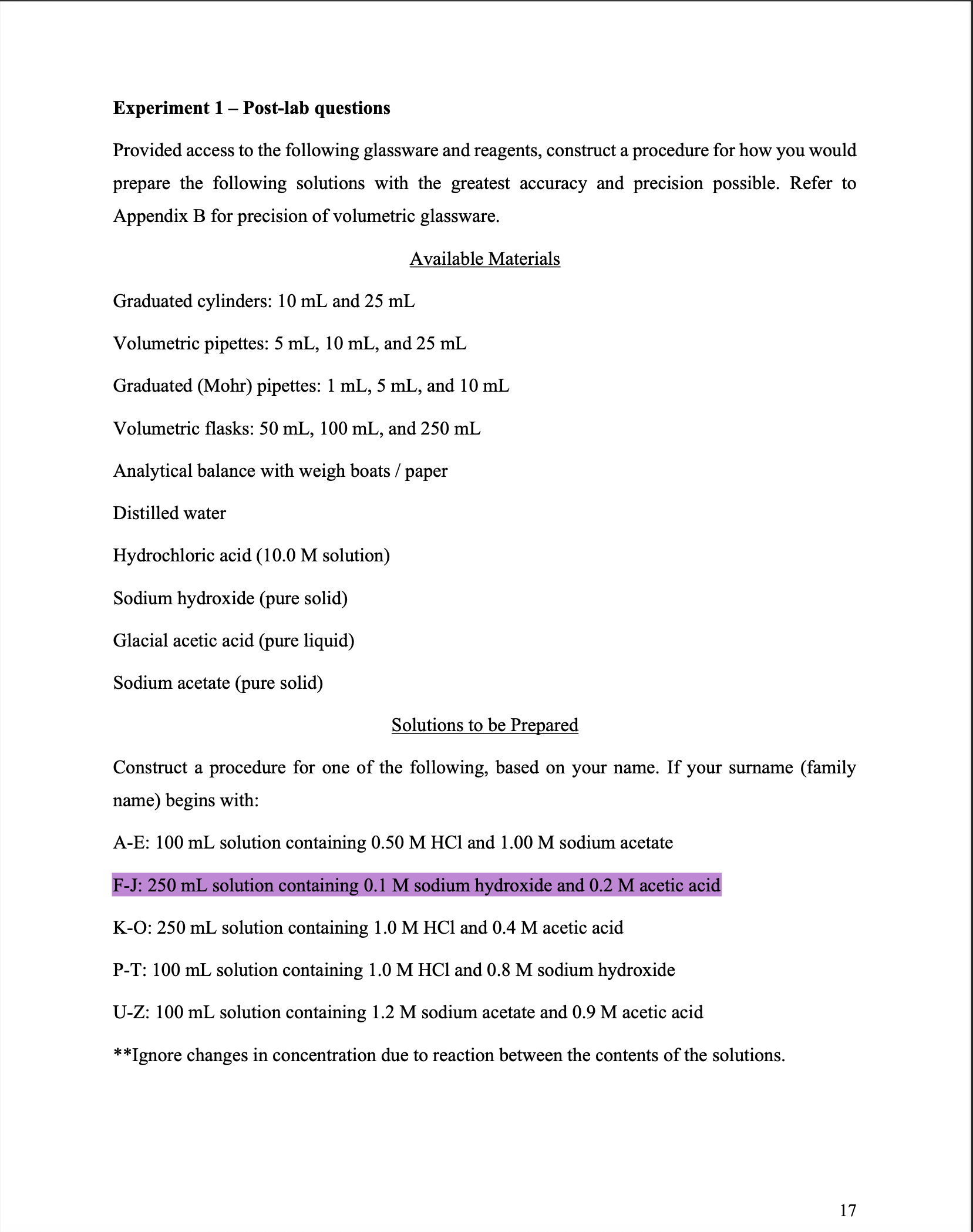 Solved Experiment 1 - Post-lab questions Provided access to | Chegg.com