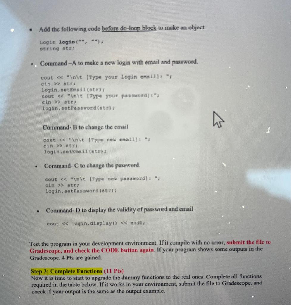 Solved Part 2: Programming (15 Pts) This assignment is to | Chegg.com