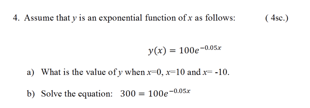 How To Solve For Y In An Exponential Equation - Tessshebaylo