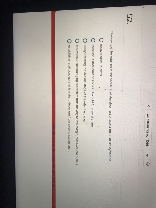 Solved Question 49 (of 100) 49. Intermediaries performing | Chegg.com
