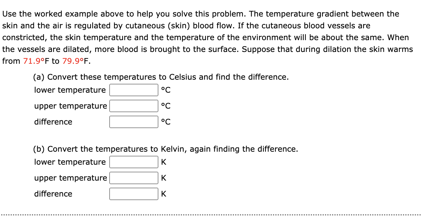 Solved GOAL Apply the temperature conversion formulas. | Chegg.com