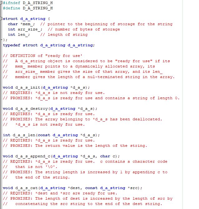 Solved The standard C library does not provide a type for | Chegg.com