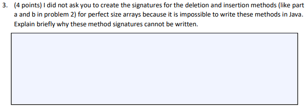 Solved (4 points) I did not ask you to create the signatures | Chegg.com