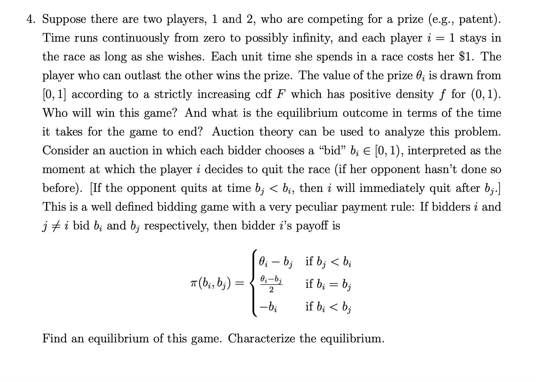 Solved Suppose there are two players, 1 ﻿and 2, ﻿who are | Chegg.com