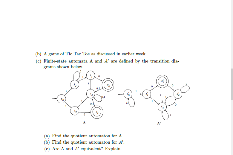 2. Finite State Machines [4 marks] Draw the table and | Chegg.com